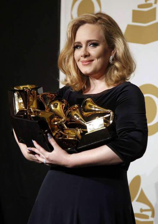 Adele At 54th Annual Grammy Awards In Los Angeles HawtCelebs