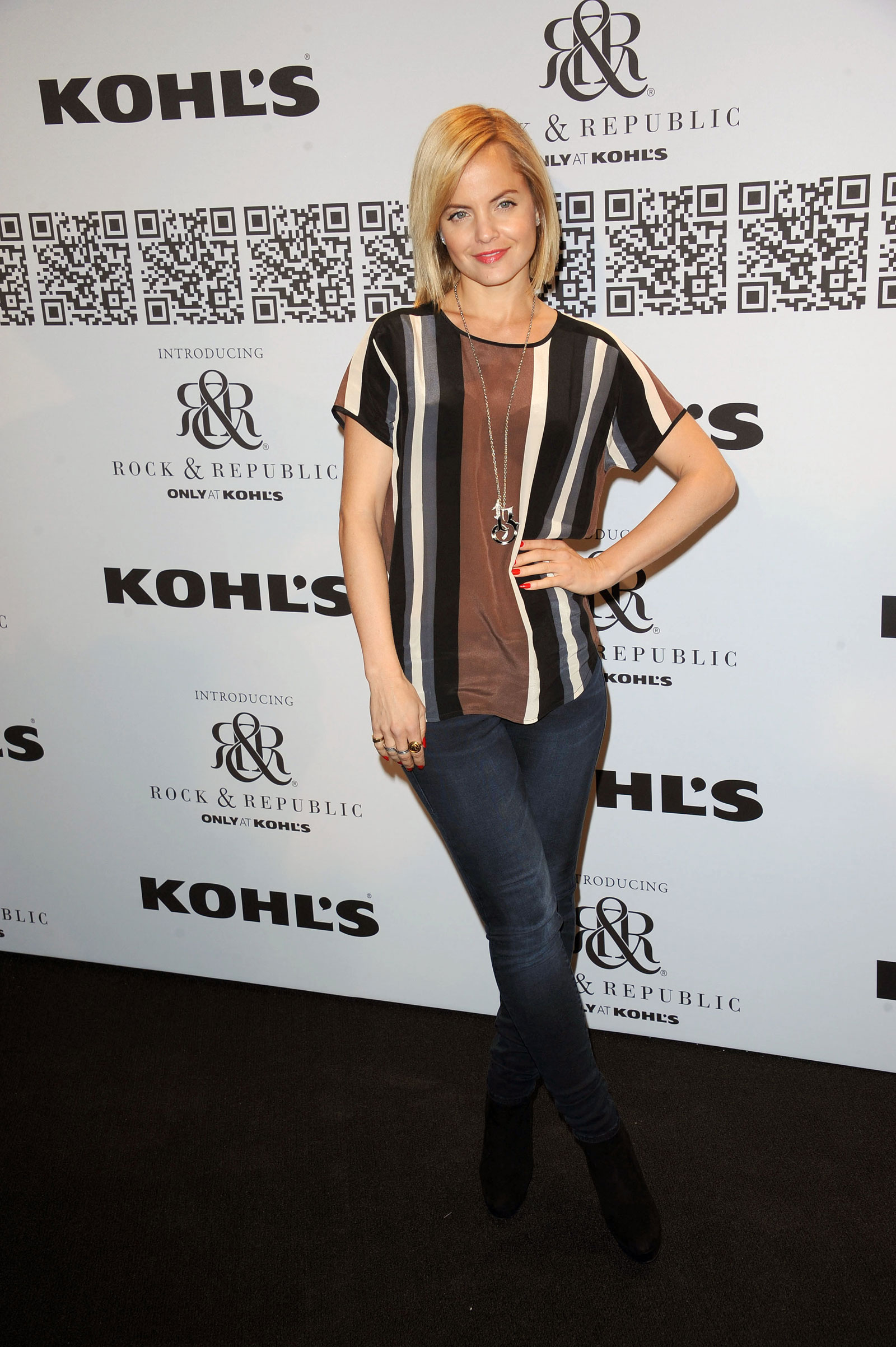 Mena Suvari at Rock & Republic For Kohl’s Fashion Show in New York ...