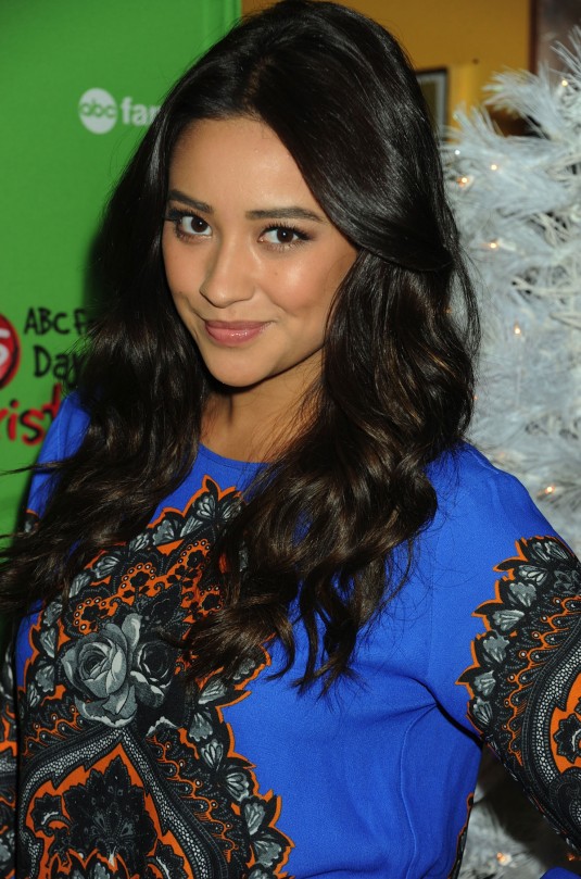 SHAY MITCHELL at ABC Family 25 Days of Christmas Winter Wonderland ...