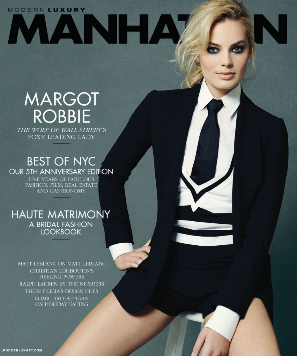 MARGOT ROBBIE in Manhattan Magazine, January/february 2014 Issue ...