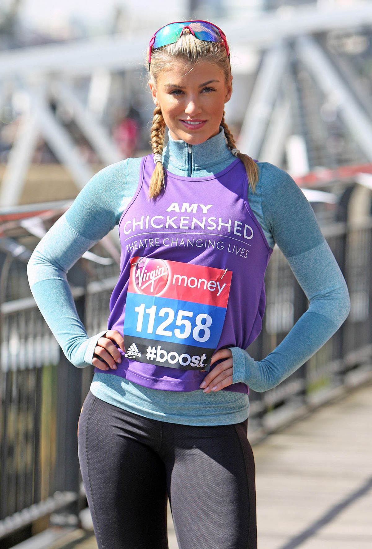 AMY WILLERTON at London Marathon Photocall – HawtCelebs