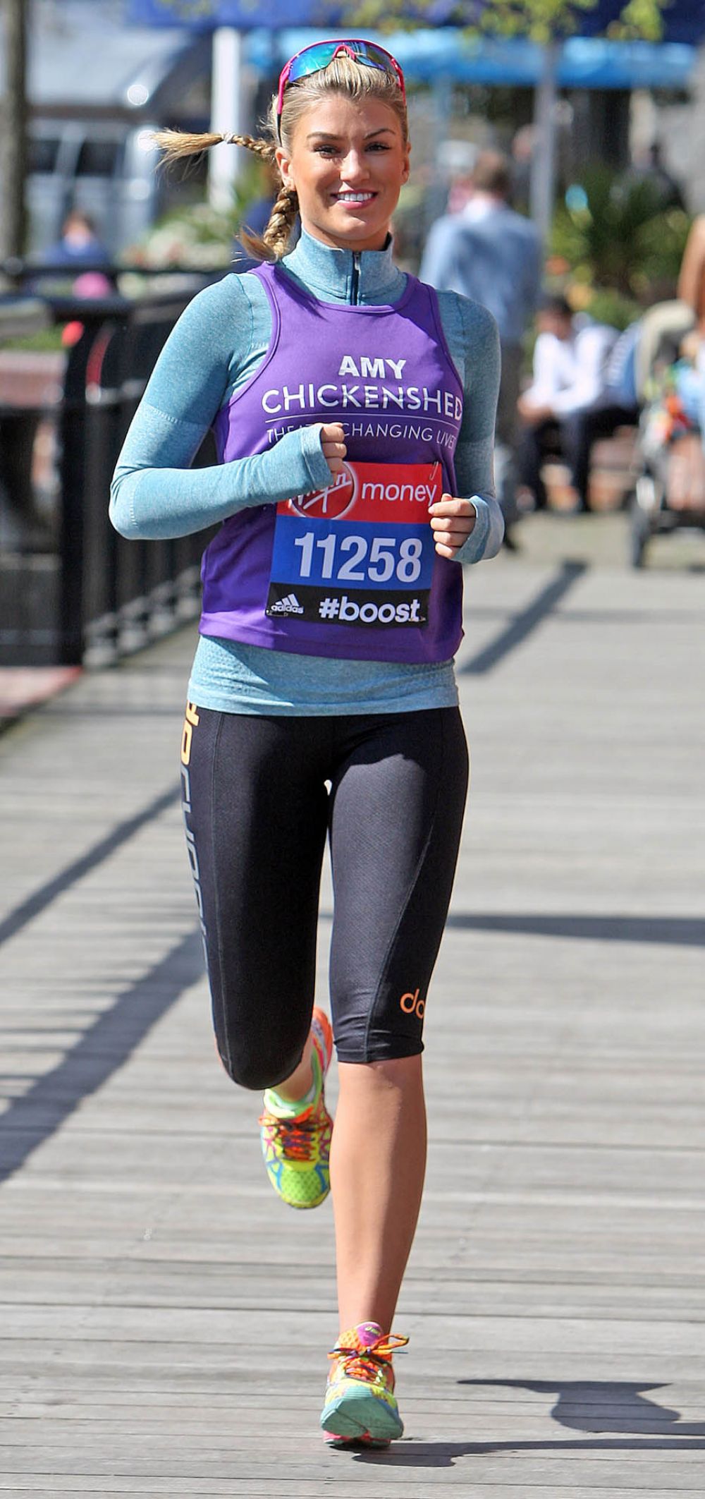 AMY WILLERTON at London Marathon Photocall – HawtCelebs