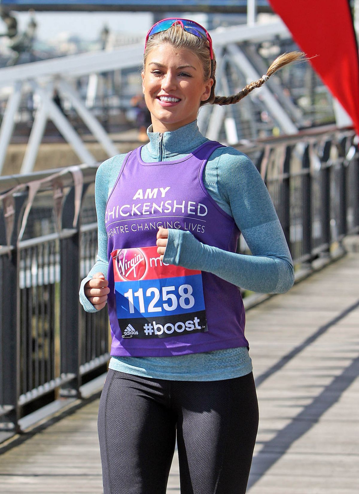 AMY WILLERTON at London Marathon Photocall – HawtCelebs