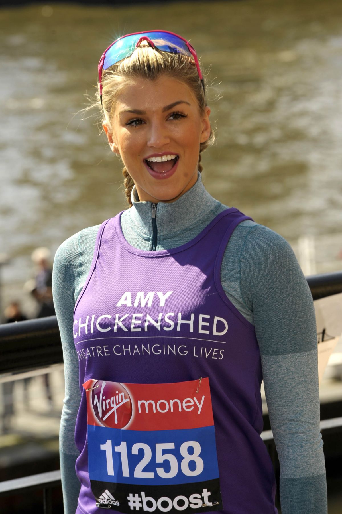AMY WILLERTON at London Marathon Photocall – HawtCelebs