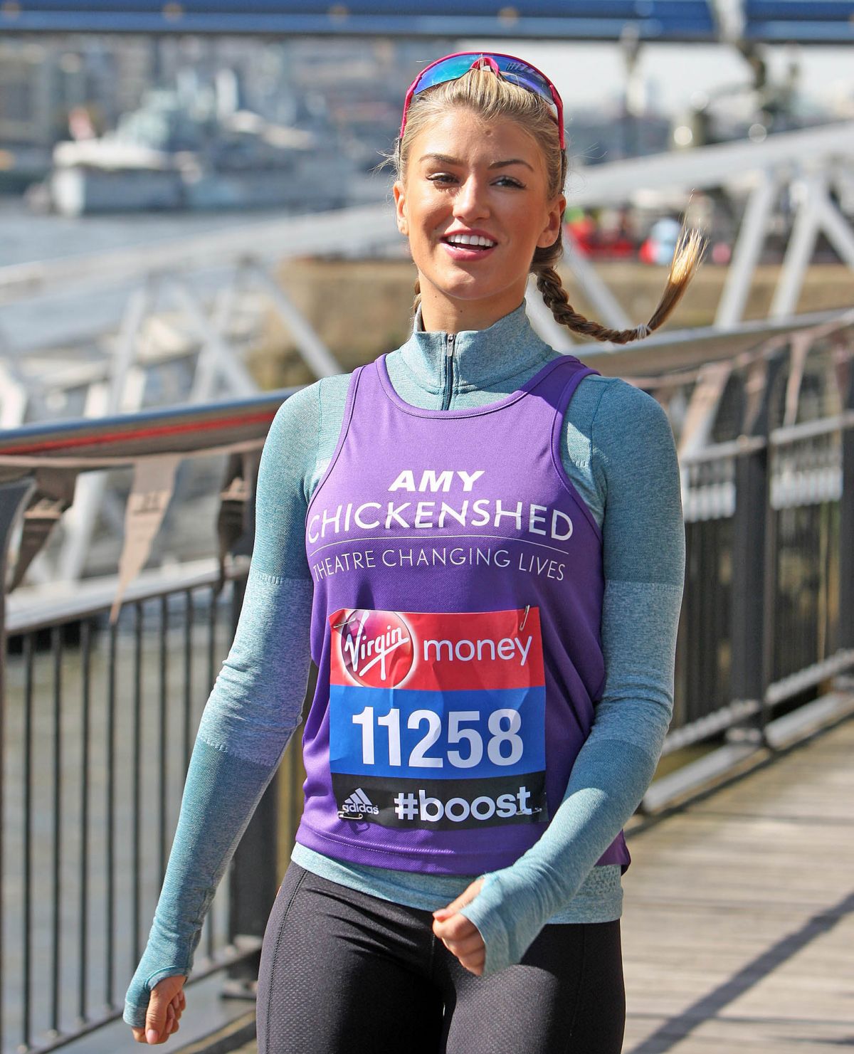 AMY WILLERTON at London Marathon Photocall – HawtCelebs