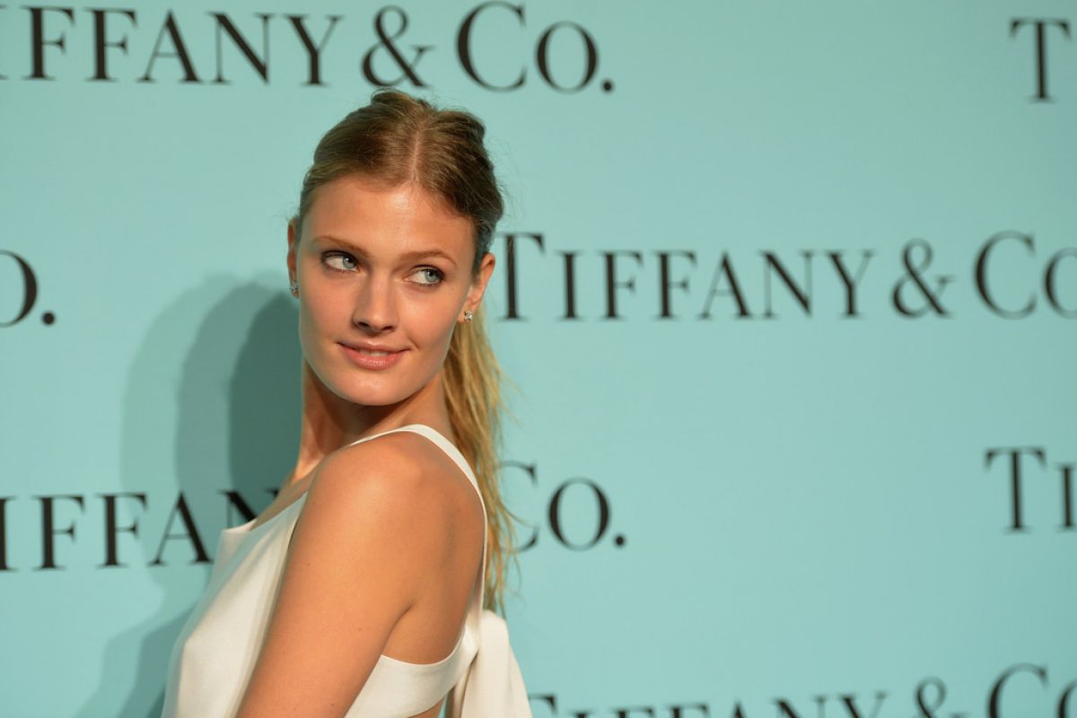 CONSTANCE JABLONSKI at Tiffany Debut of 2014 Blue Book in New York ...