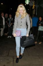 PIXIE LOTT at Strada Italian Restaurant in London – HawtCelebs