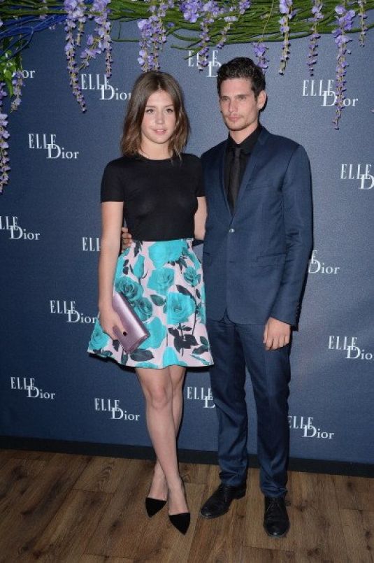 ADELE EXARCHOPOULOS at Elle and Dior Dinner at Cannes Film Festival ...