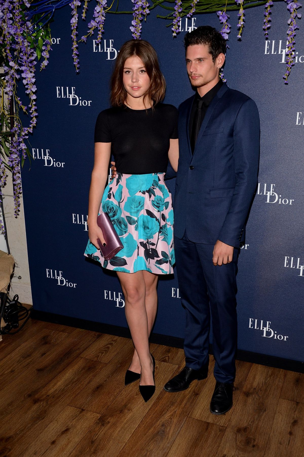 ADELE EXARCHOPOULOS at Elle and Dior Dinner at Cannes Film Festival ...