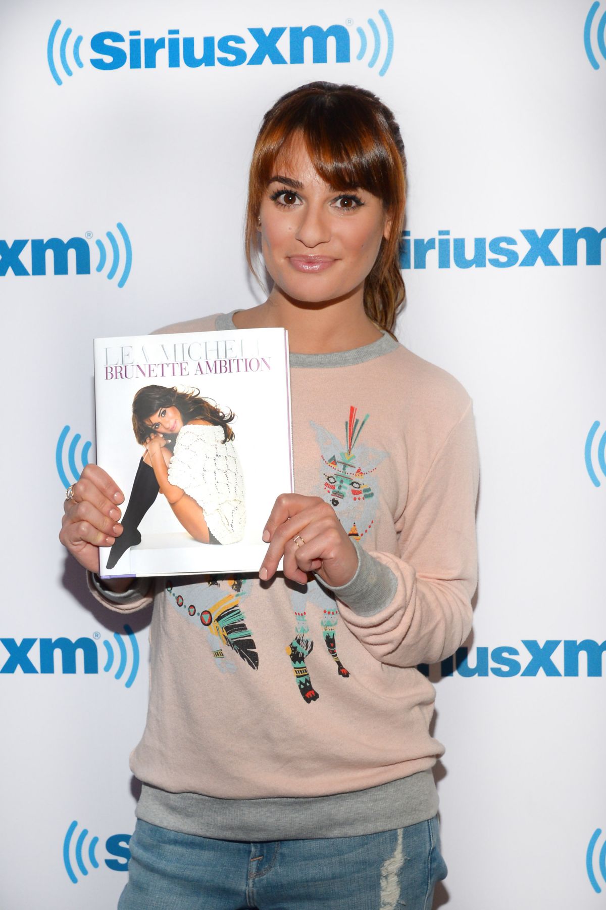 LEA MICHELE at SiriusXM Studios in New York – HawtCelebs
