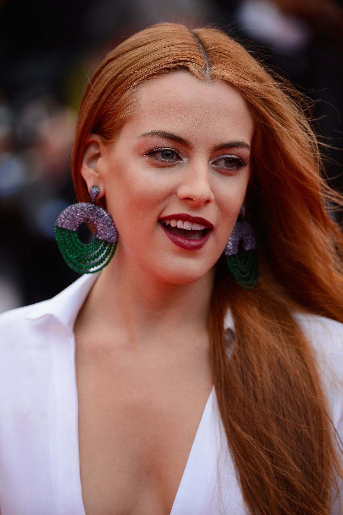 RILEY KEOUGH at Foxcatcher Premiere at Cannes Film Festival – HawtCelebs