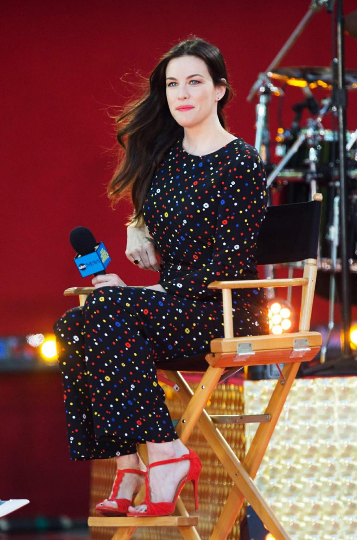 LIV TYLER at Good Morning America – HawtCelebs