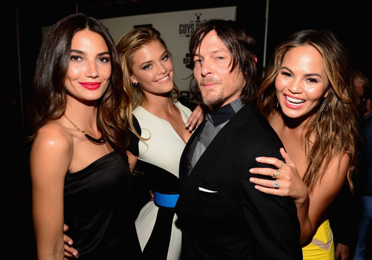 NINA AGDAL, LILY ALDRIDGE and CHRISSY TEIGEN at Spike TV’s Guys Choice ...