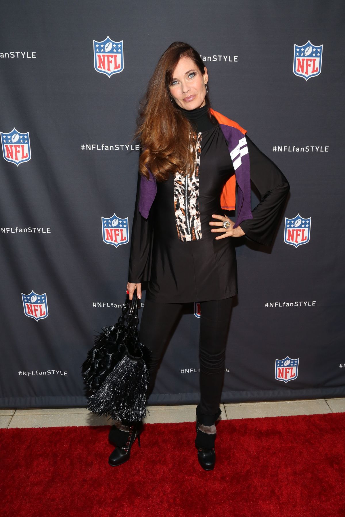 CAROL ALT at NFL Inaugural Hall of Fashion Launch in New York – HawtCelebs