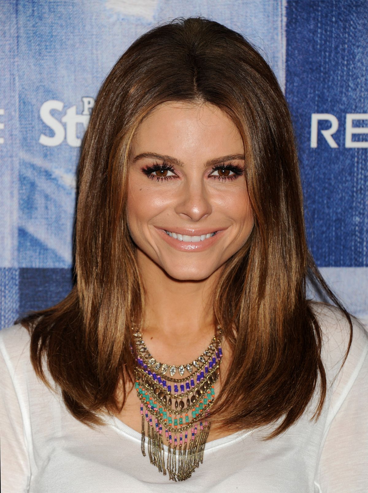 MARIA MENOUNOS at People Stylewatch Denim Party in Los Angele – HawtCelebs