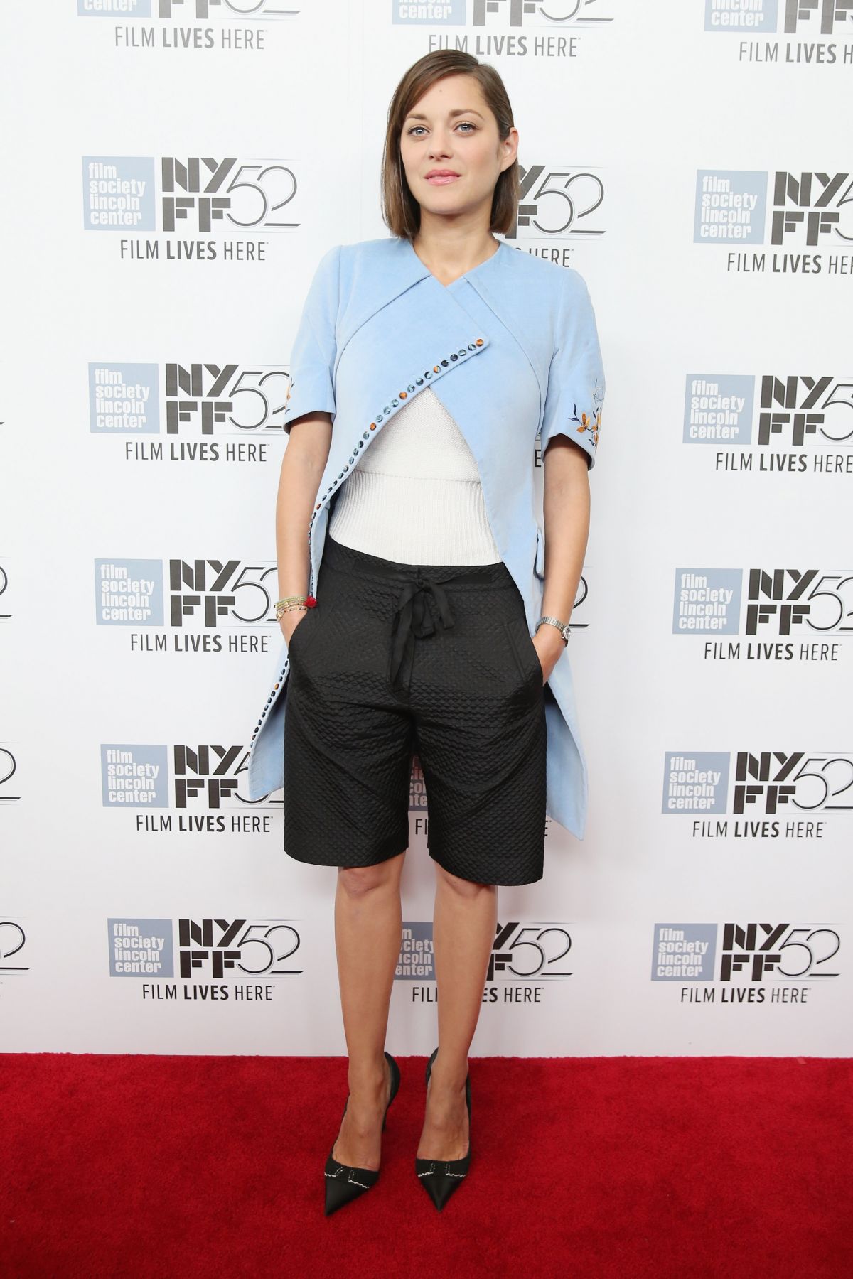 MARION COTTILARD at Two Days, One Night Premiere at NYFF – HawtCelebs