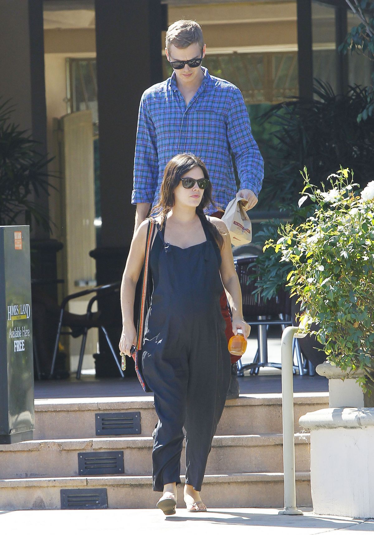 RACHEL BILSON and Hayden Christensen Out Shopping in Los Angeles ...