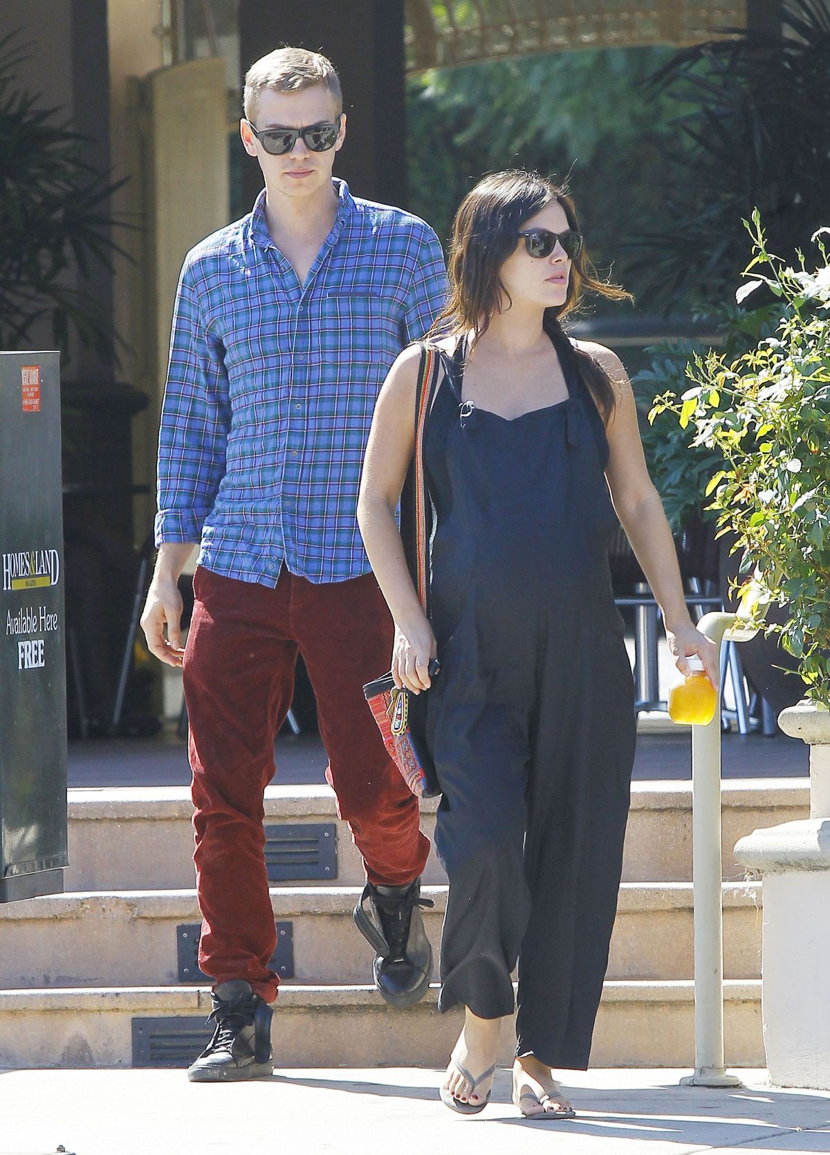 RACHEL BILSON and Hayden Christensen Out Shopping in Los Angeles ...