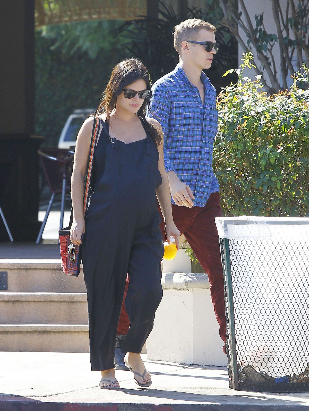 RACHEL BILSON and Hayden Christensen Out Shopping in Los Angeles ...