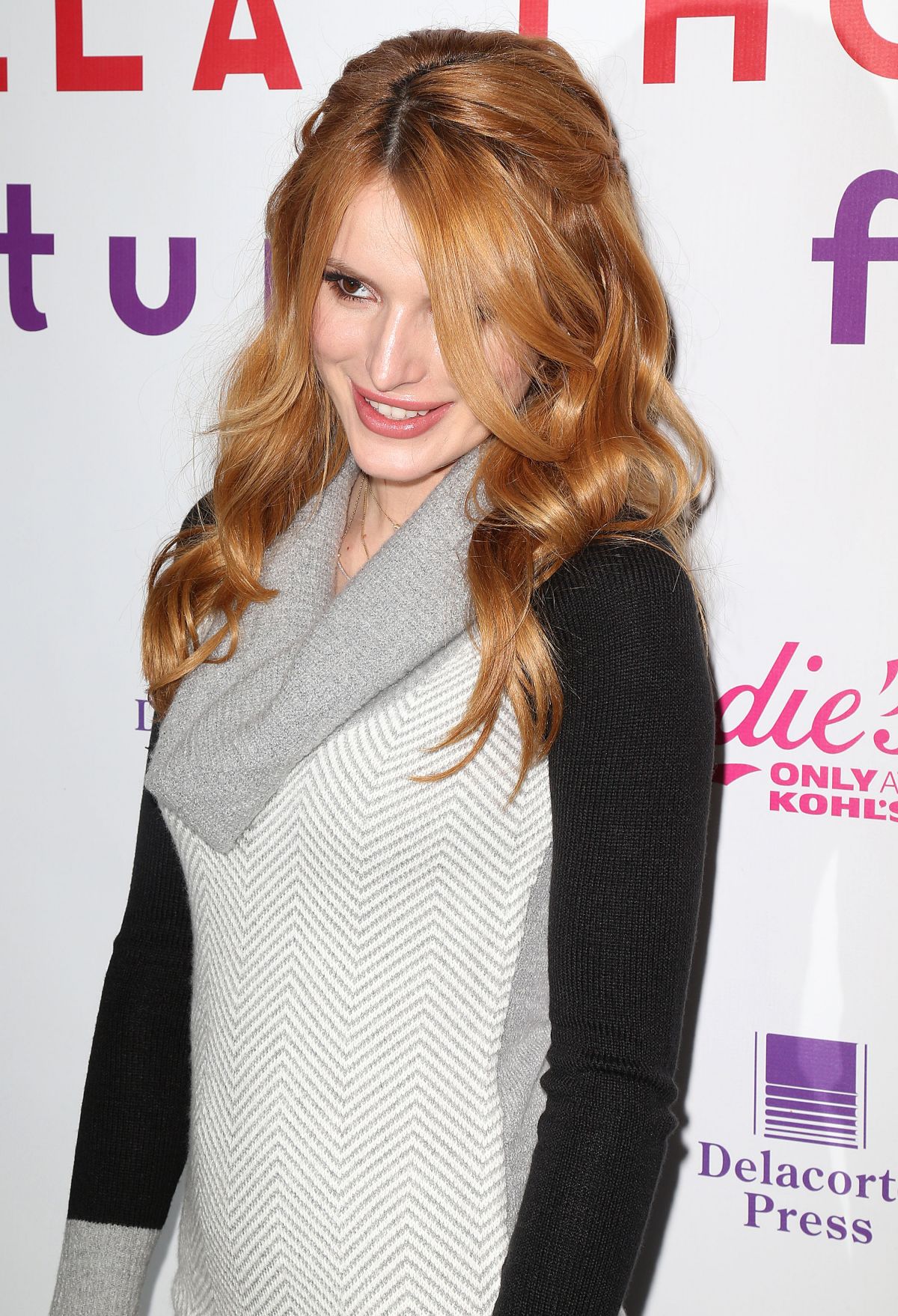 BELLA THORNE at Autumn Falls Book Signing at Barnes & Noble in New York ...