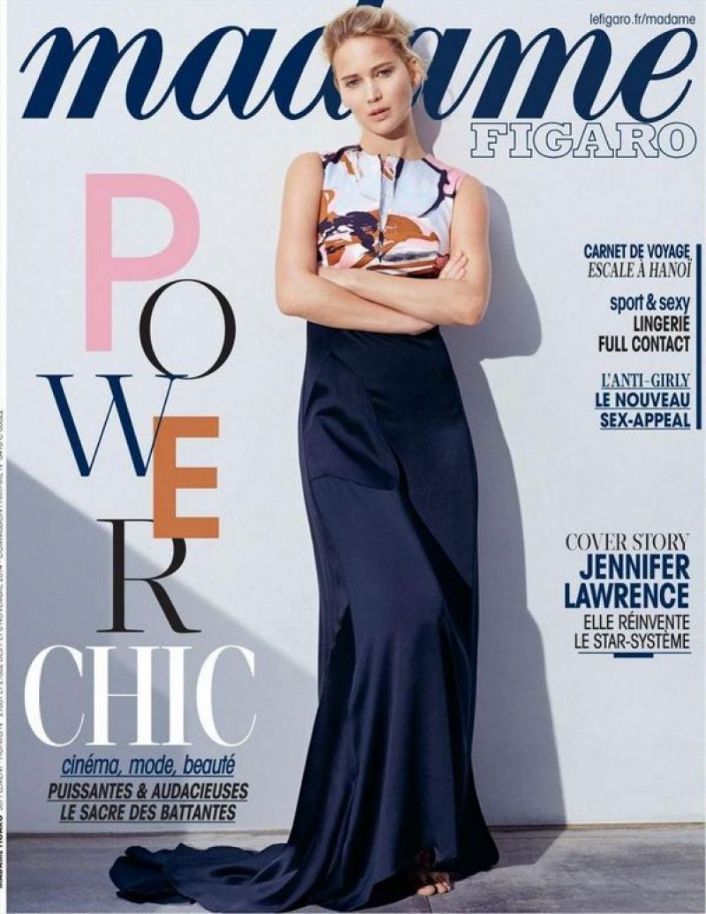 JENNIFER LAWRENCE in Madame Figaro Magazine – HawtCelebs