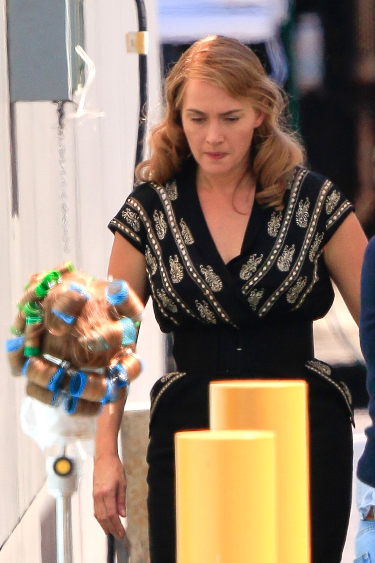 KATE WINSLET on the Set of The Dressmaker in Melbourne – HawtCelebs