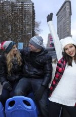 VICTORIA JUSTICE at American Eagle Outfitters #aeogetdownnyc Party Bus ...
