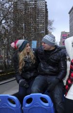 VICTORIA JUSTICE at American Eagle Outfitters #aeogetdownnyc Party Bus ...