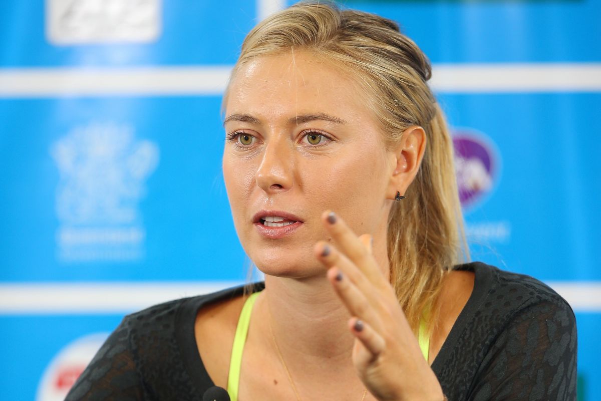 MARIA SHARAPOVA – Portraits for Brisbane International Championship ...