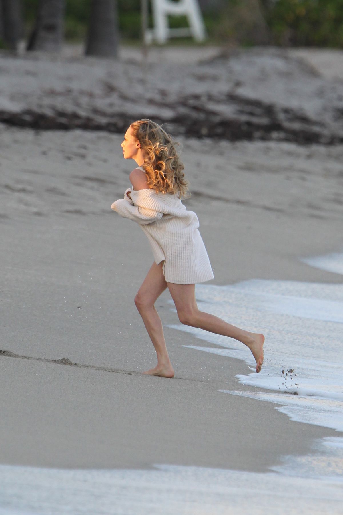 AMANDA SEYFRIED in Swimsuit on the Set of a Photoshoot in Miami ...
