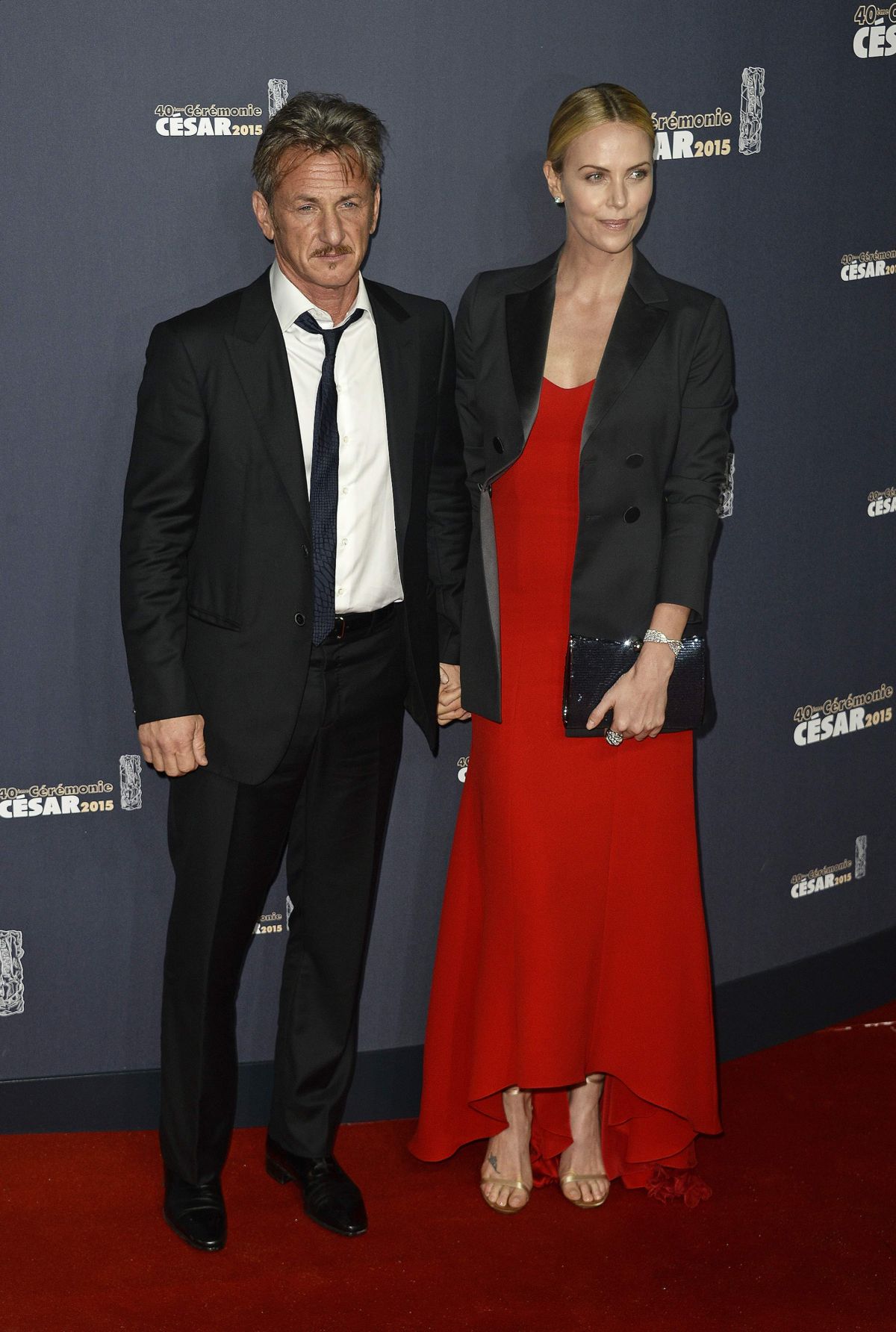 CHARLIZE THERON and Sean Penn at Cesar Film Awards in Paris – HawtCelebs