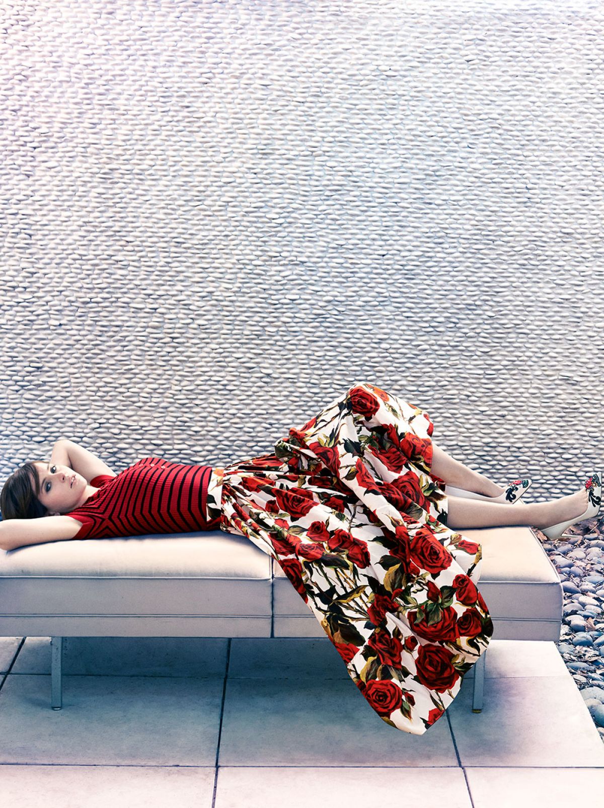 FELICITY JONES – California Style Magazine Photoshoot by Ruven Afandor ...