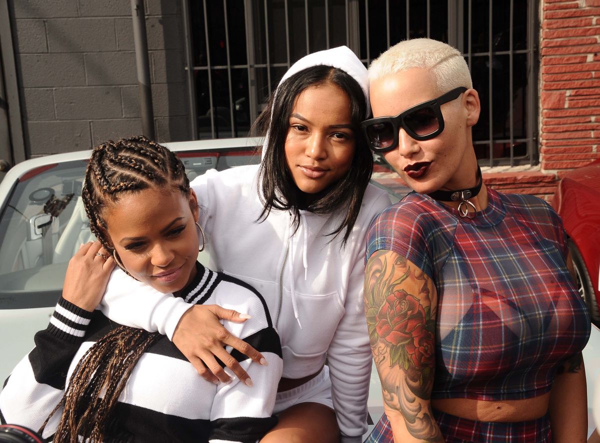 CHRISTINA MILIAN, KARRUECHE TRAN and AMBER ROSE at Luxury Motor Run to ...
