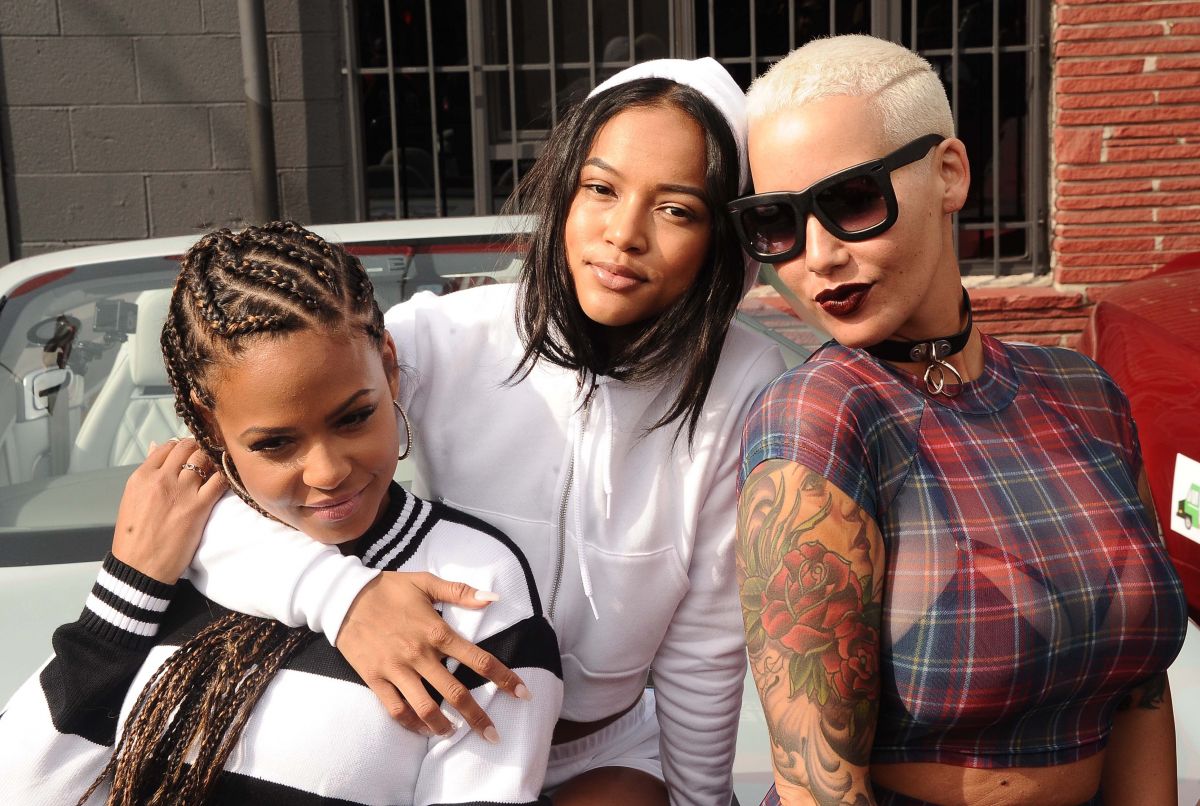 CHRISTINA MILIAN, KARRUECHE TRAN and AMBER ROSE at Luxury Motor Run to ...