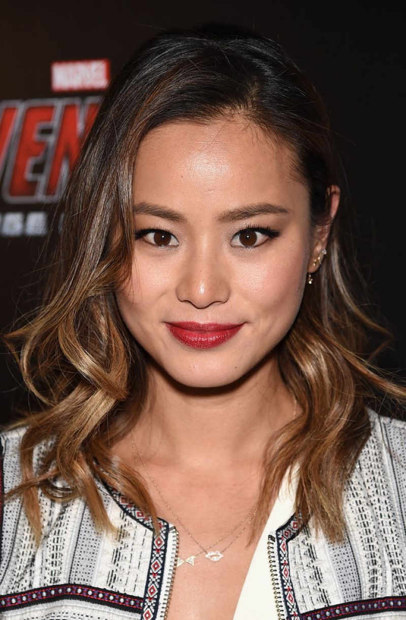 JAMIE CHUNG at Avengers: Age of Ultron Screening in New York – HawtCelebs