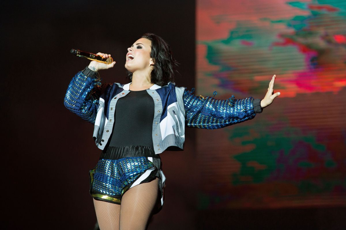 DEMI LOVATO Performs at Chang Jiang Music Festival in Zhenjiang ...