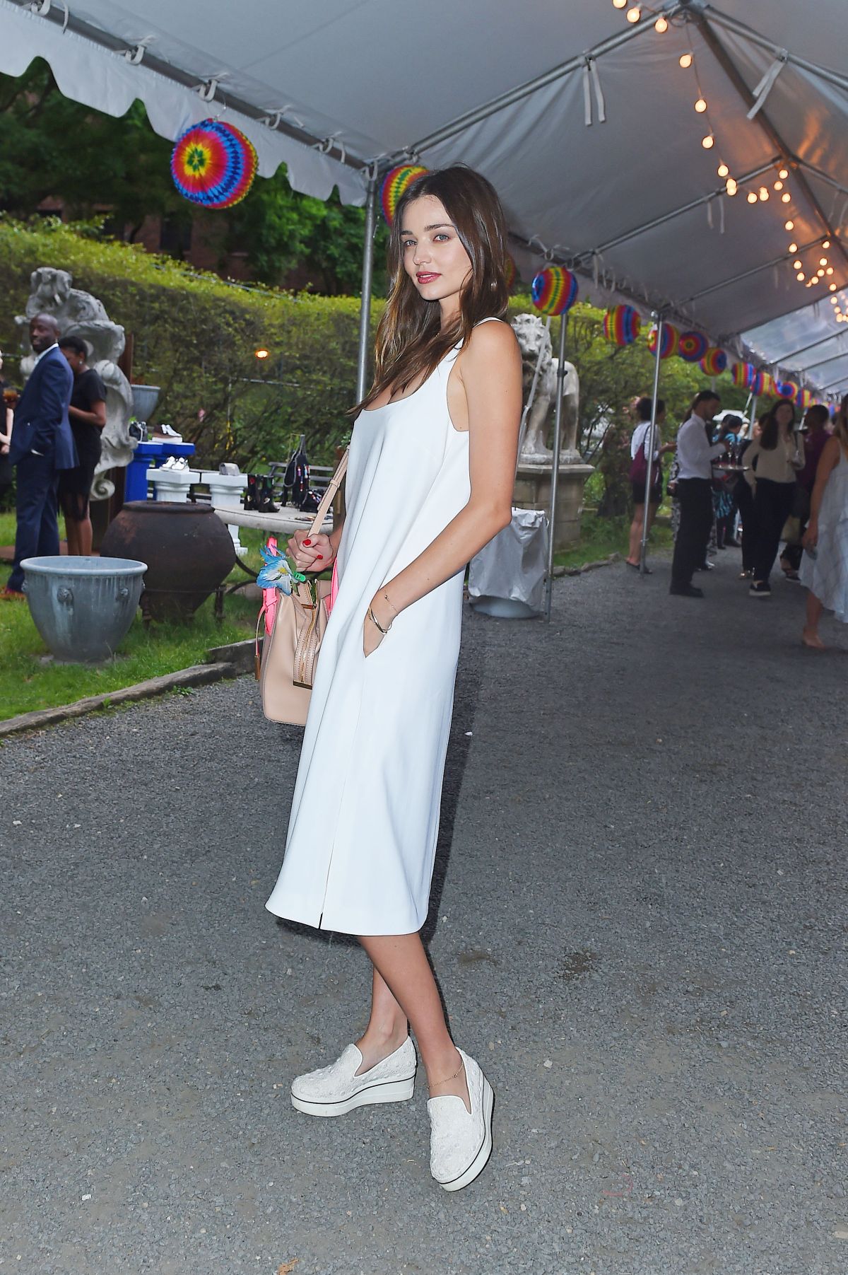 MIRANDA KERR at Stella Mccartney Spring 2016 Presentation in New York ...