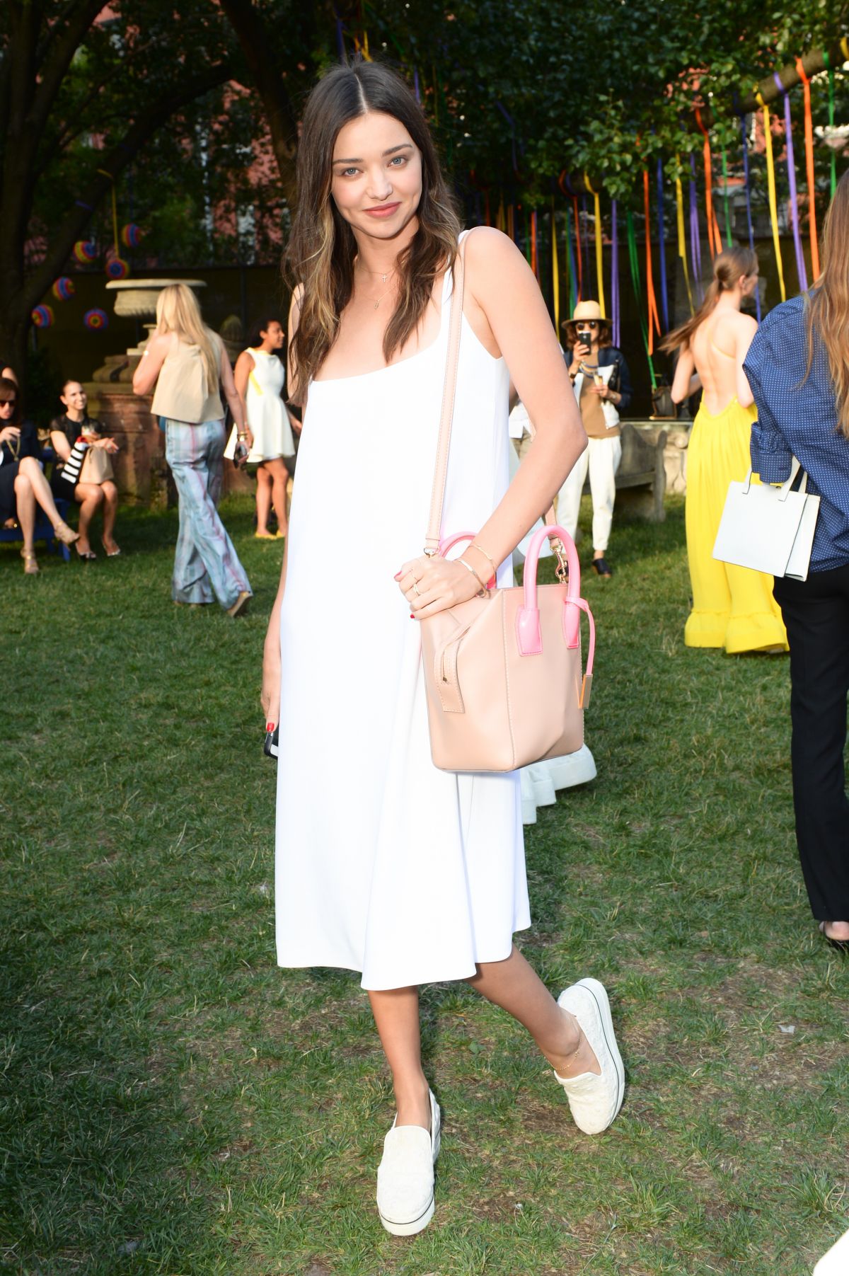 MIRANDA KERR at Stella Mccartney Spring 2016 Presentation in New York ...