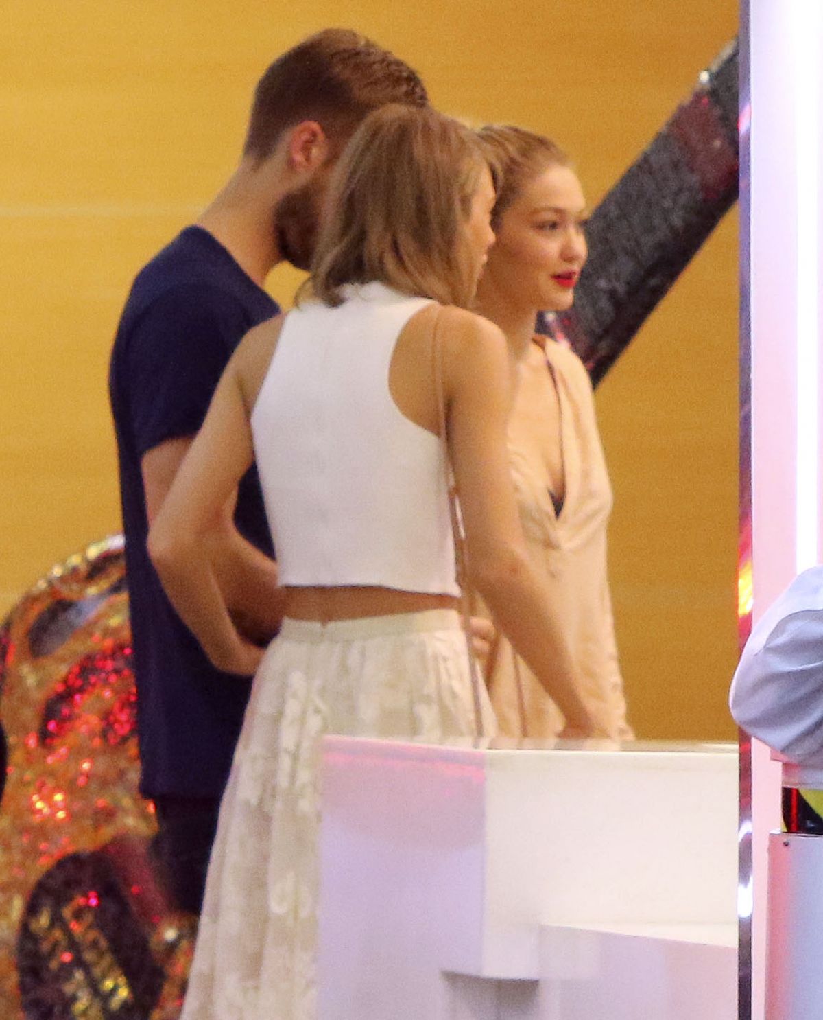 TAYLOR SWIFT and Calvin hHarris at Soho House in Hollywood 06/14/2015 ...