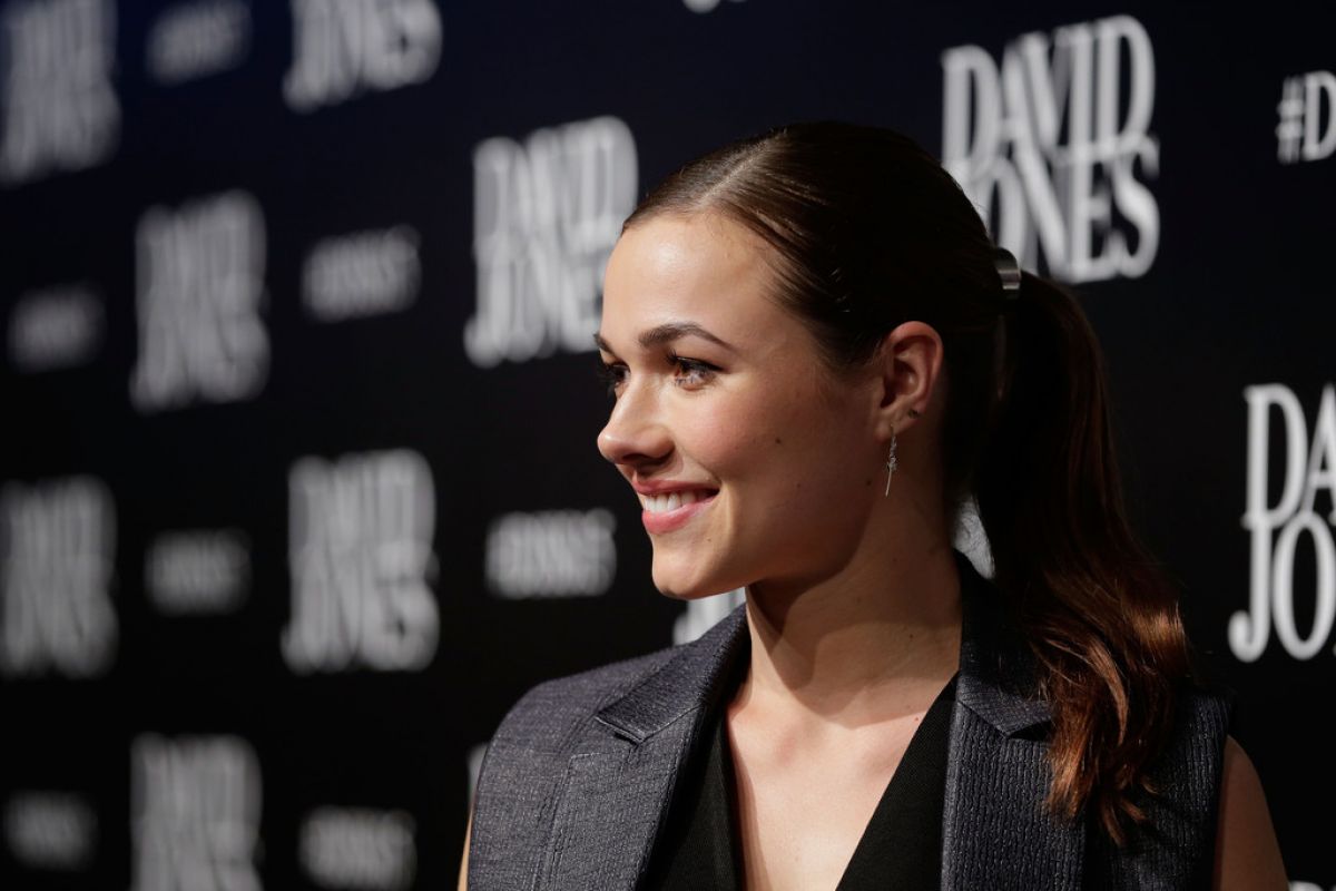 DEMI HARMAN at David Jones Spring/Summer 2015 Fashion Launch in Sydney ...