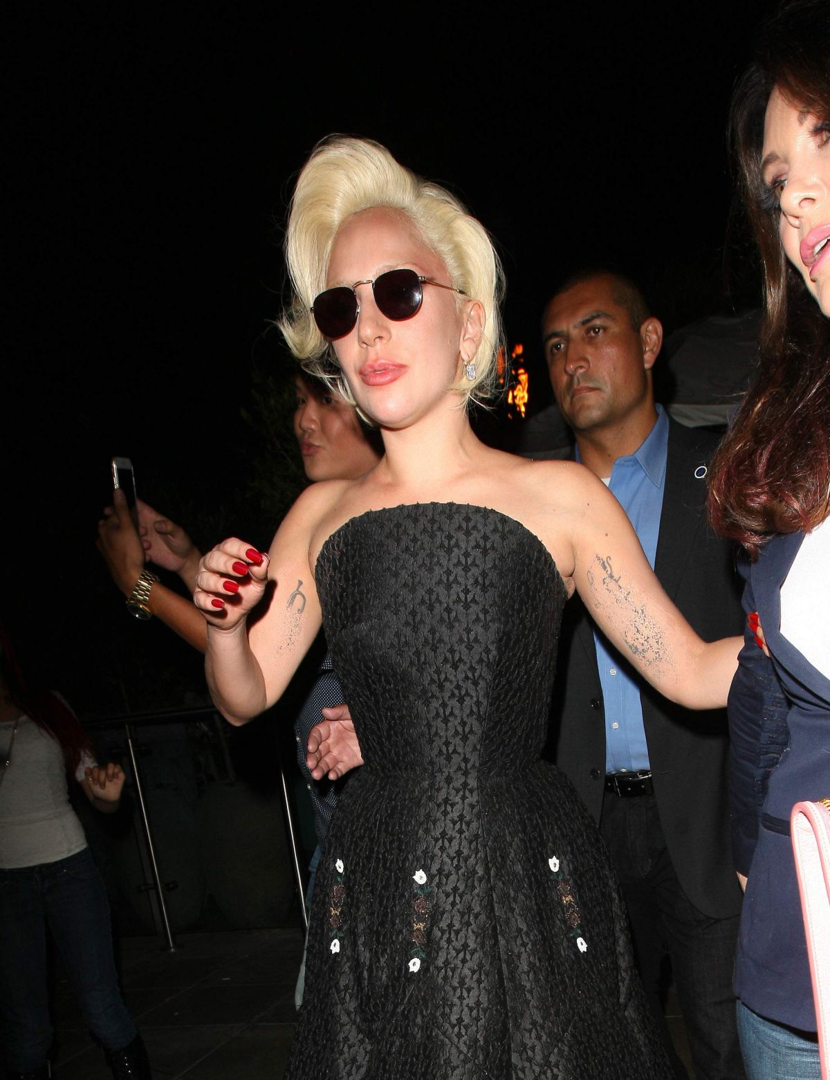 LADY GAGA Leaves Pump Restaurant in West Hollywood 08/24/2015 – HawtCelebs