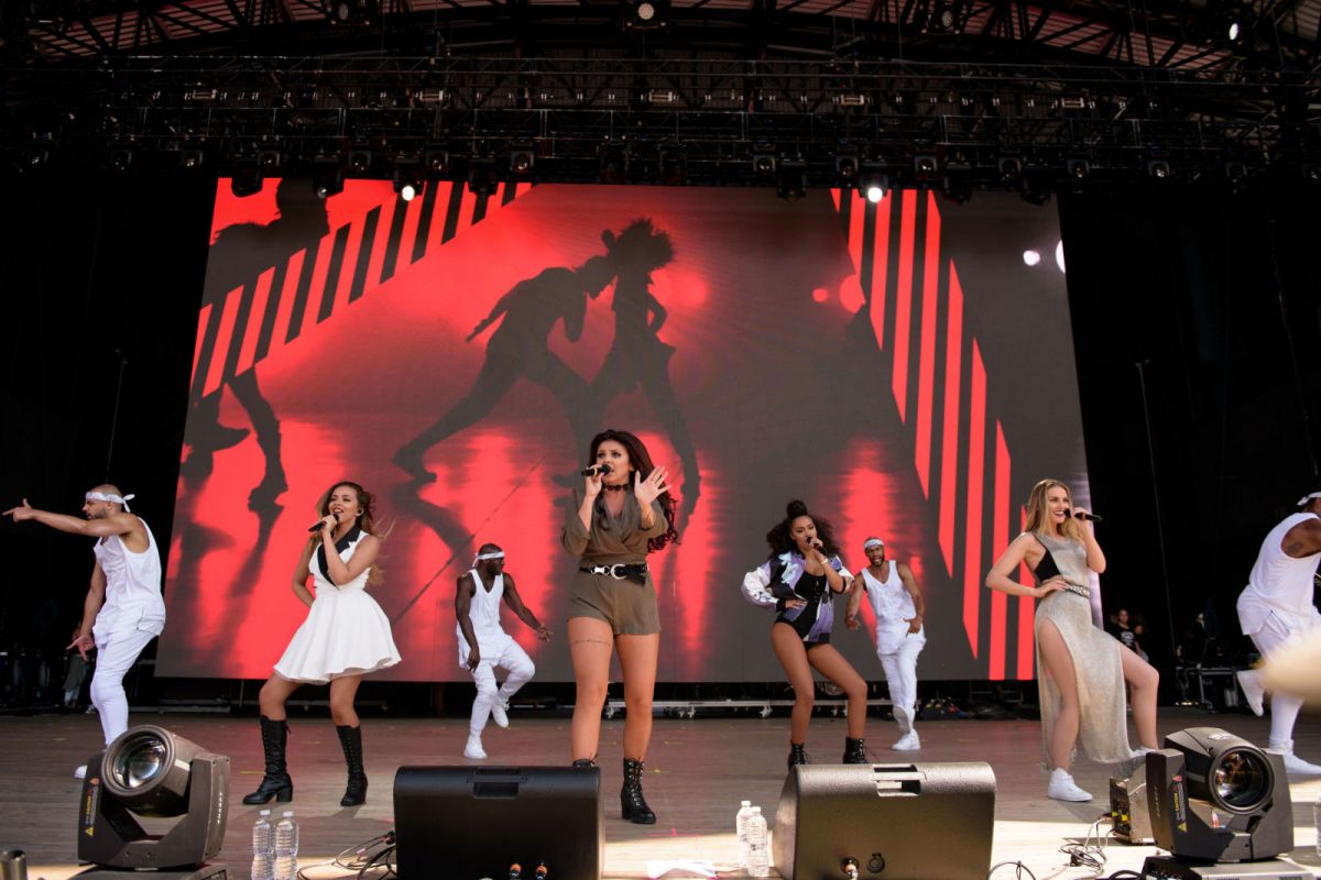 LITTLE MIX at Billboard Hot 100 Music Festival in Jones Beach – HawtCelebs