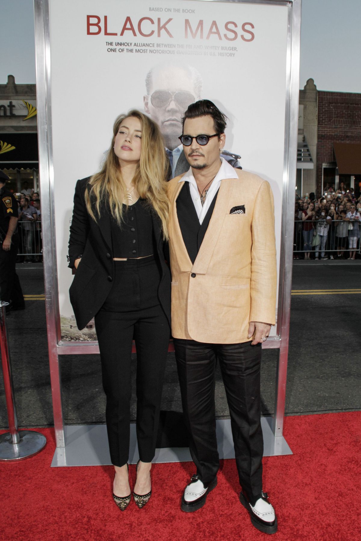 AMBER HEARD at Black Mass Premiere in Brookline, Massachusetts 09/15 ...