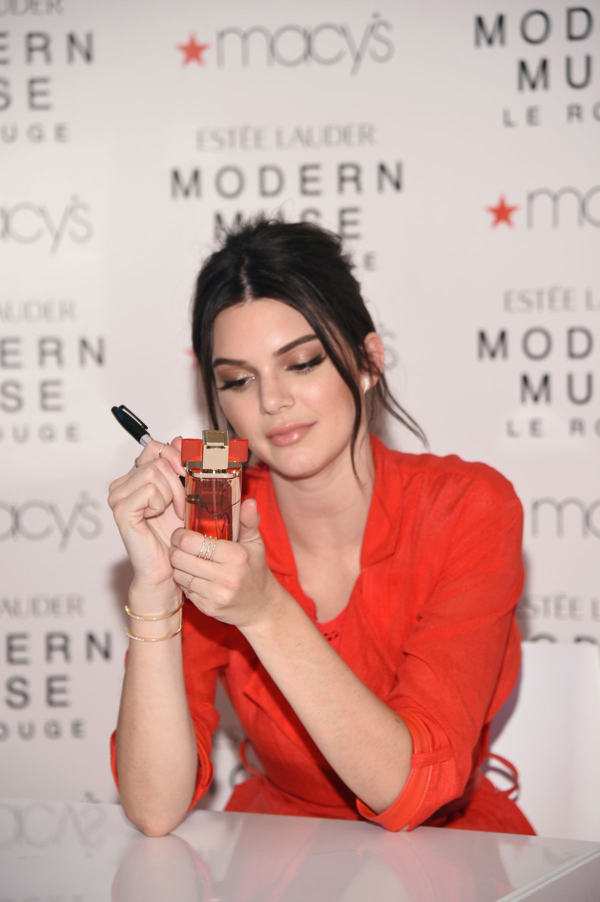 KENDALL JENNER at Modern Muse Le Rouge Perfume Launch in New York 09/18 ...
