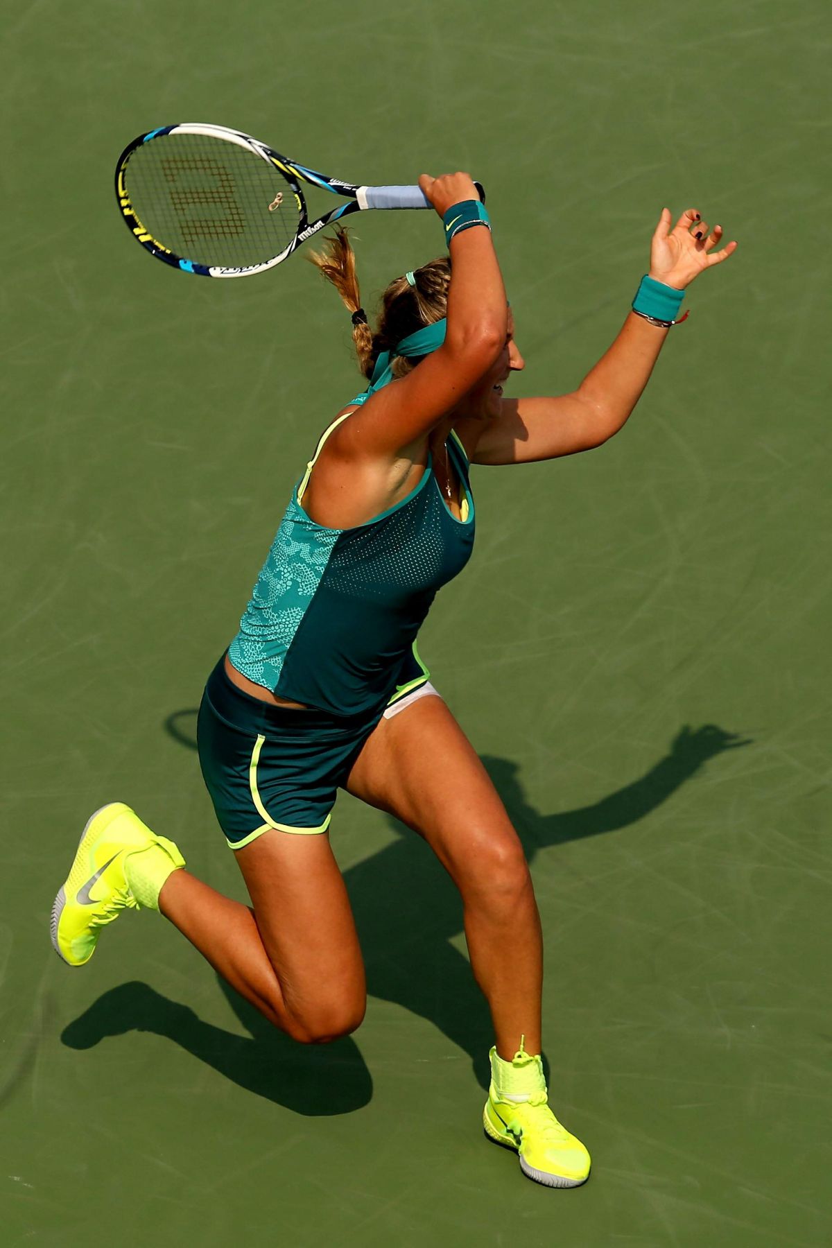 VICTORIA AZARENKA at 1st Round of US Open in New York 08/31/2015 ...