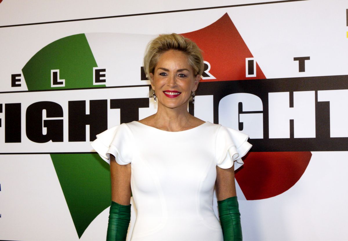 SHARON STONE at 2015 Celebrity Fight Night Italy Gala Benefiting A ...
