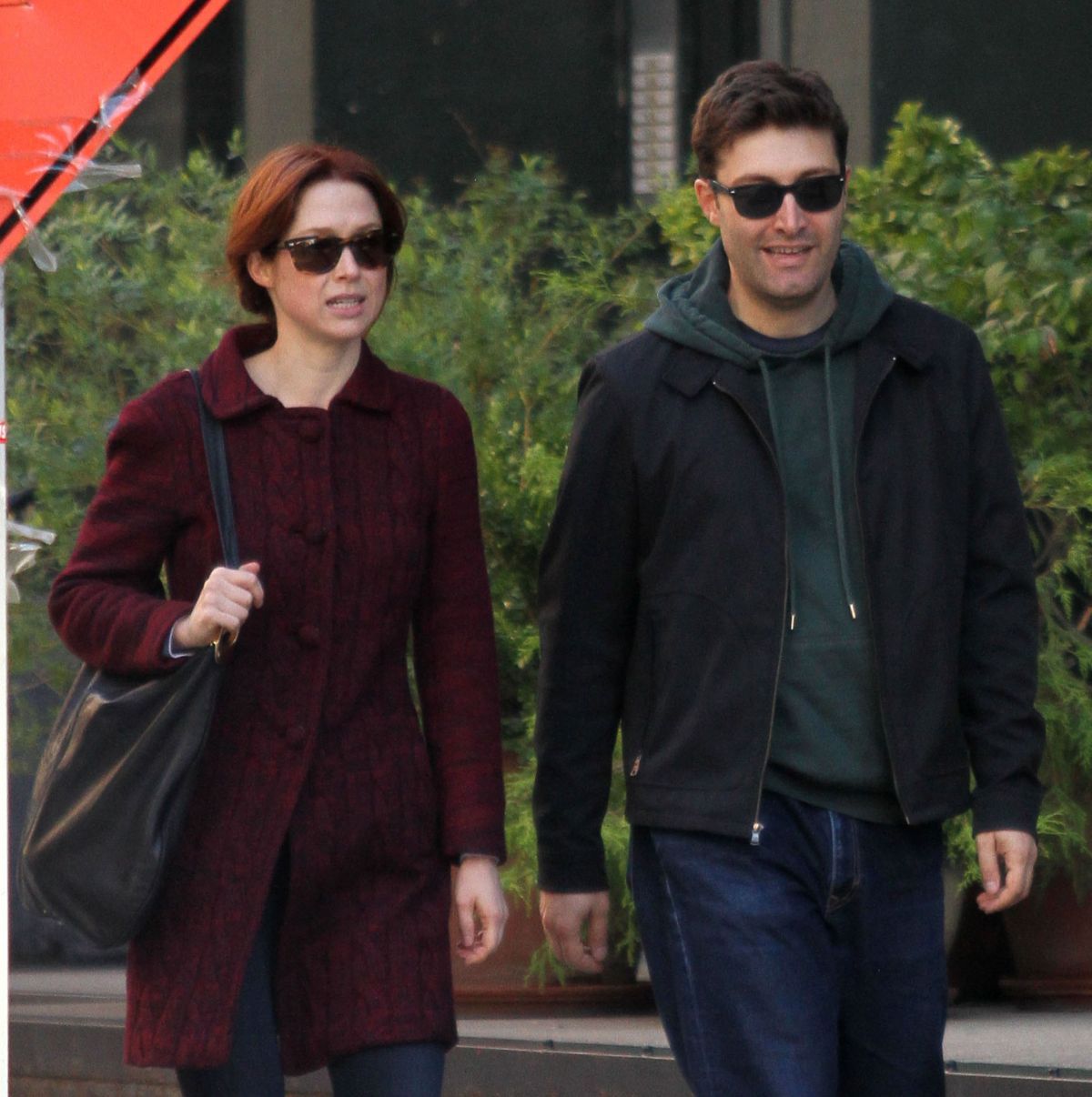 ELLIE KEMPER and Michael Koman Out and About in New York 10/04/2015 ...