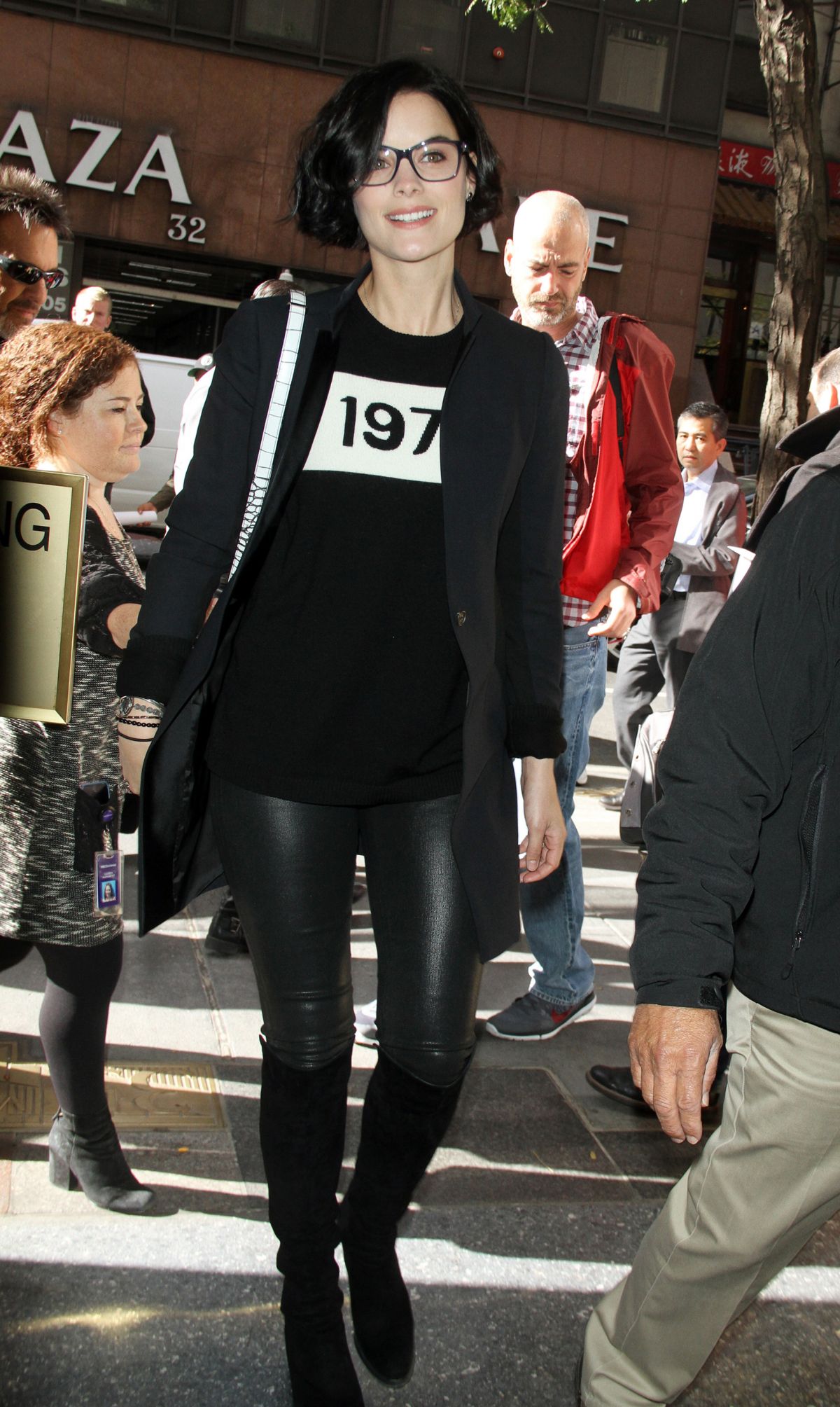 JAIMIE ALEXANDER Arrives at Today Show in New York 10/05/2015 – HawtCelebs