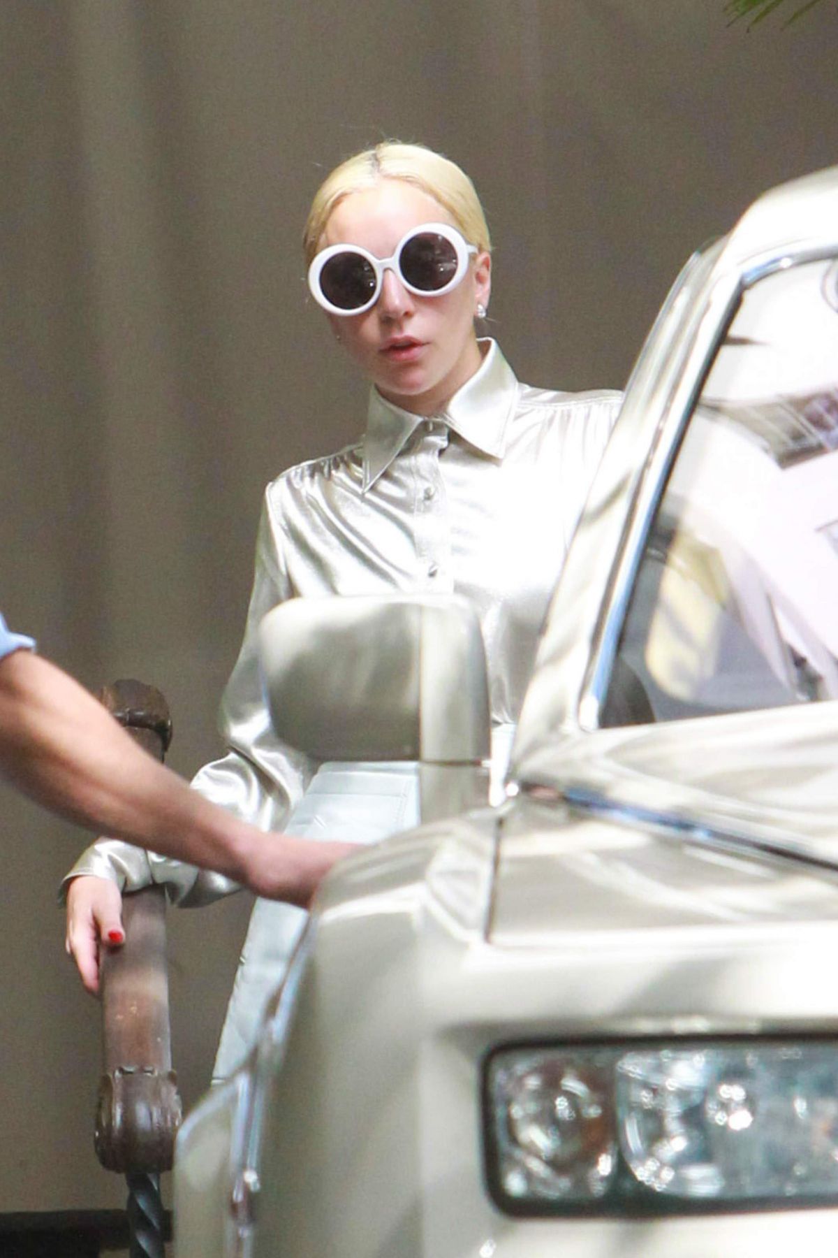 LADY GAGA Leaves Chateau Marmont in West Hollywood 10/15/2015 – HawtCelebs