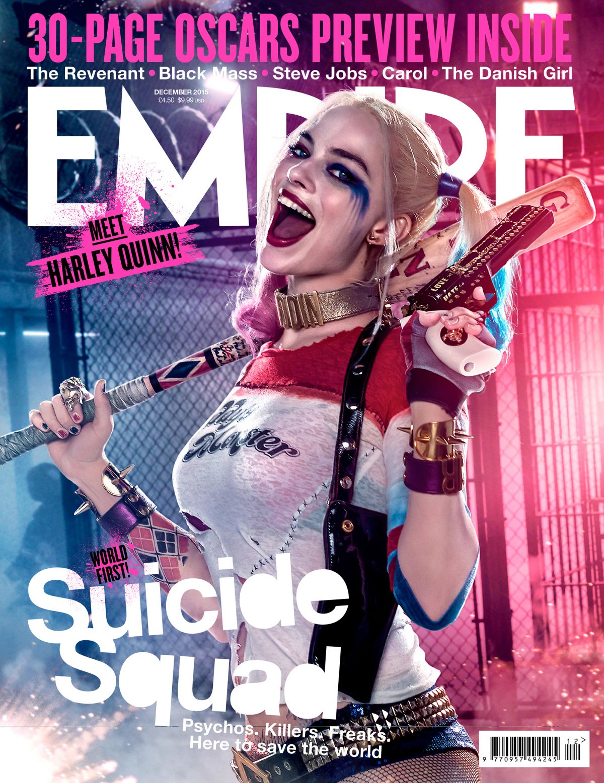MARGOT ROBBIE on the Cover of Empire Magazine, December 2015 Issue ...